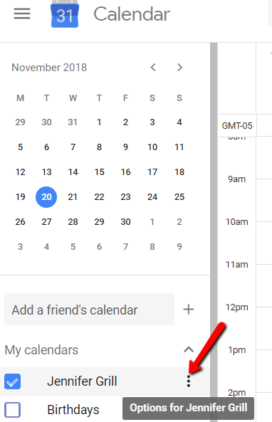 Google Calendar Integration