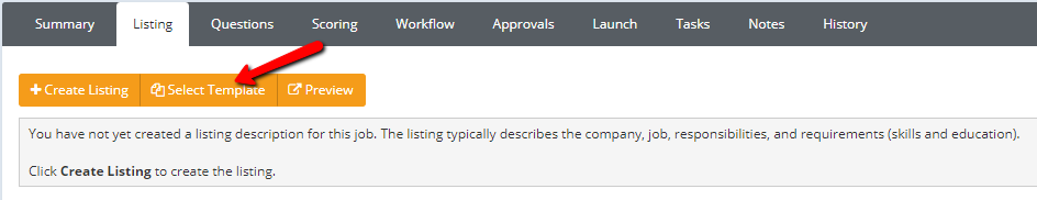 Jobs Tab