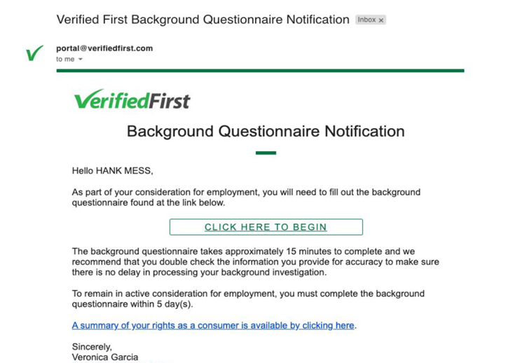 Verified First Integration