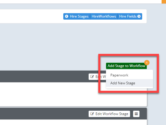Configure Hire Workflow in ApplicantStack