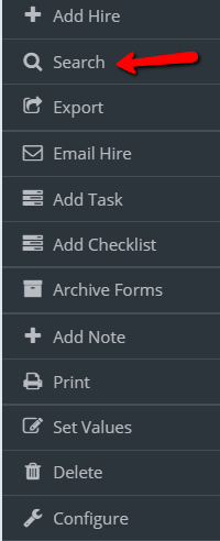 Hires Tab in ApplicantStack Onboard