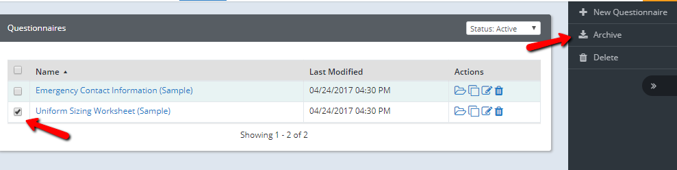 Library Tab in ApplicantStack Onboard